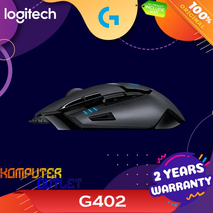 Jual Logitech G402 Ultra Fast Fps Mouse - Mouse G 402 Wired | Shopee ...