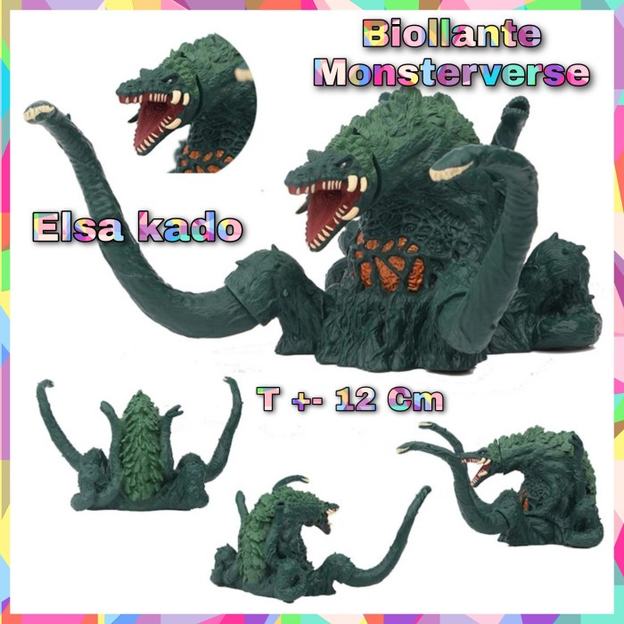 Jual Mainan Monster Ultraman Biollante Monsterverse Action Figure ...