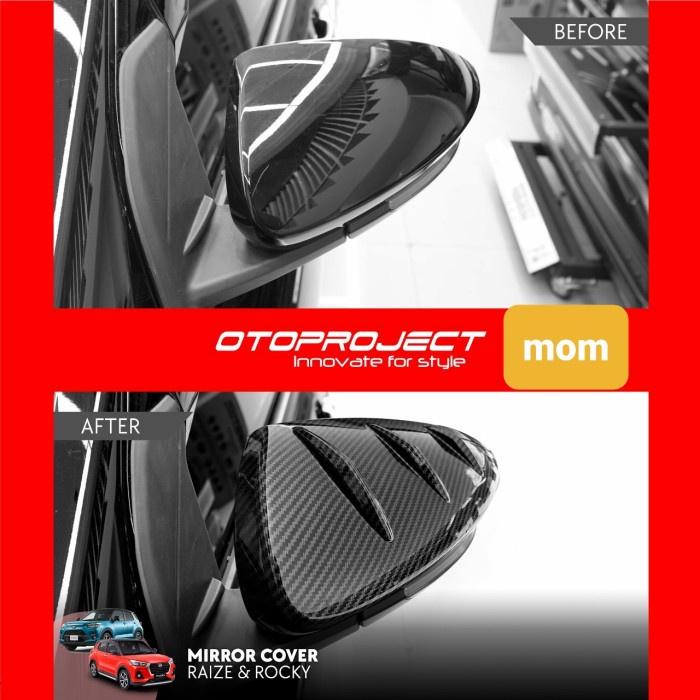 Jual Mirror Cover Spion Carbon Otoproject Raize / Rocky Best | Shopee ...