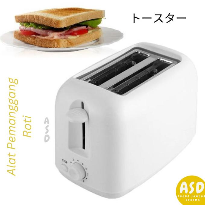 Jual ALAT PEMANGGANG ROTI OTOMATIS 2 SLICE - BREAD TOASTER AUTOMATIC ...