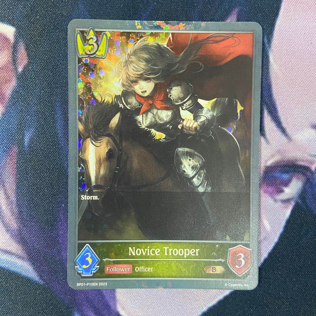 Jual Novice Trooper BP01-P10EN B [Shadowverse SVE TCG] | Shopee Indonesia