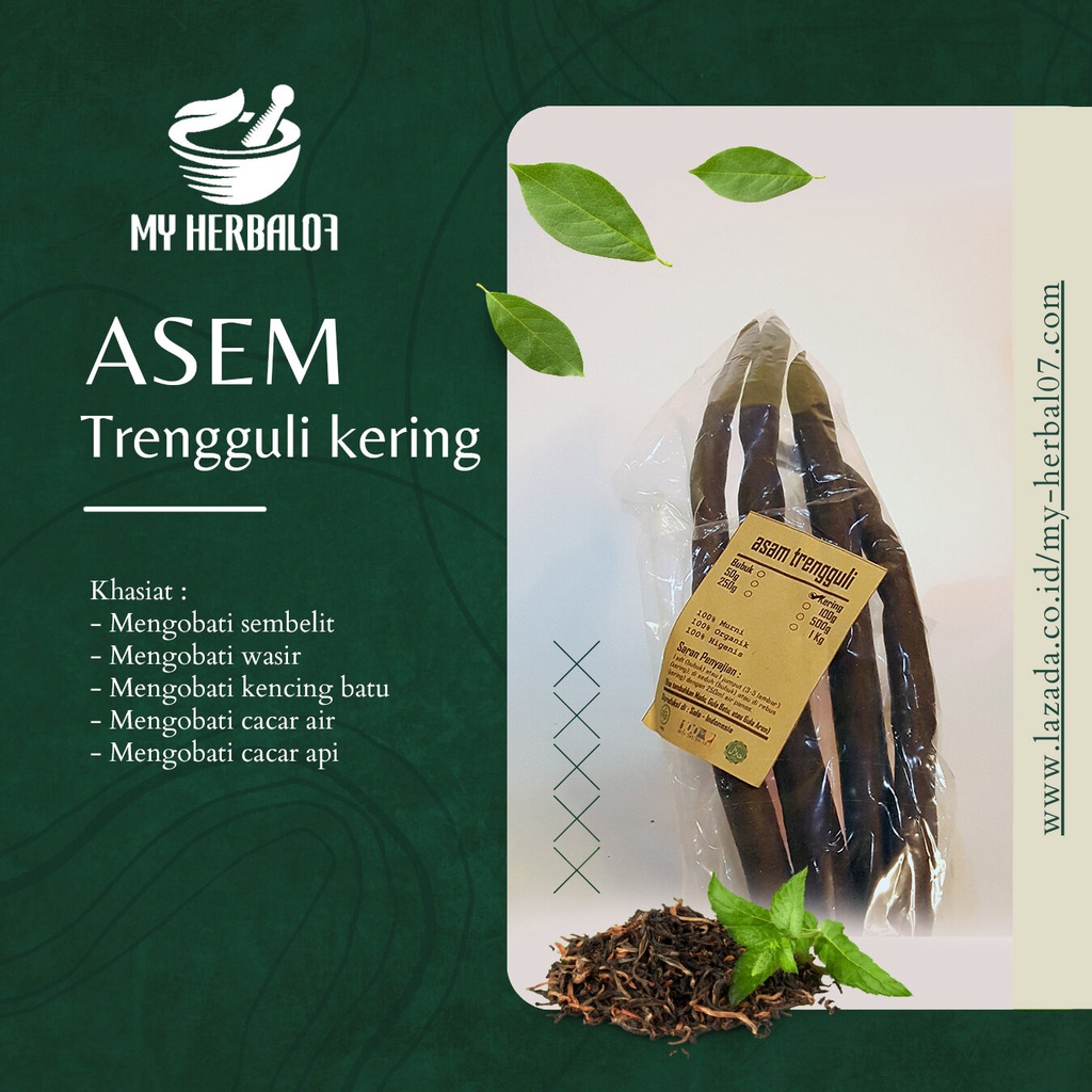 Jual Herbal Kesehatan Asam Trengguli Kering / Cassia fistula 250 Gram ...
