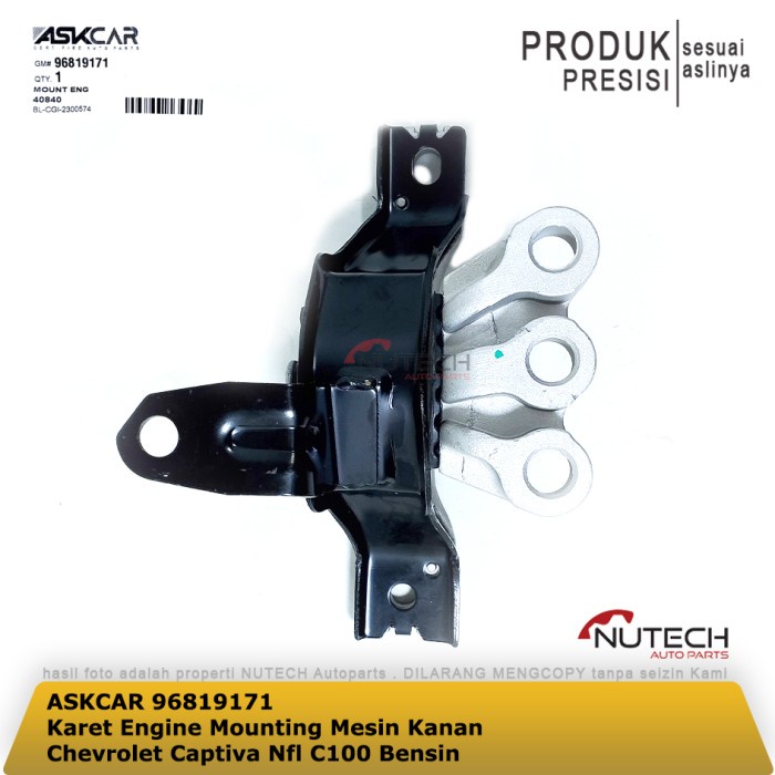 Jual Karet Engine Mounting Mesin Kanan Chevrolet Captiva Nfl C100 ...