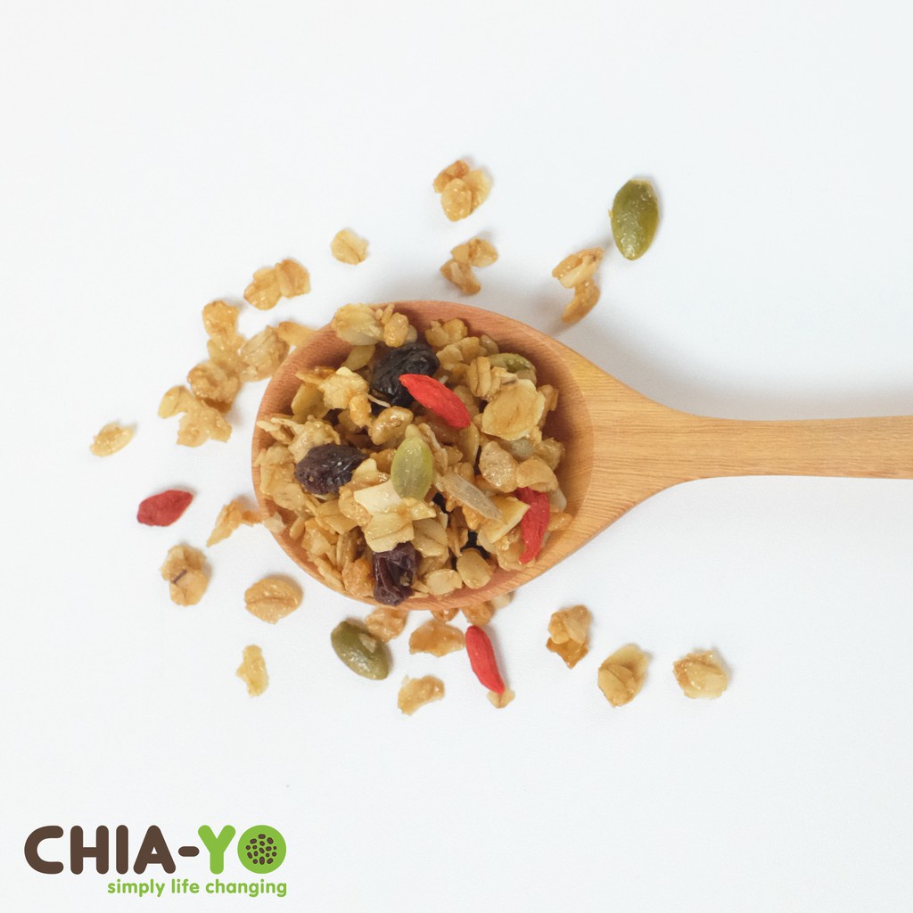 Jual Chiayo Paket : 2 Homemade Granola 250Gr ( & Dark Choco) | Shopee ...