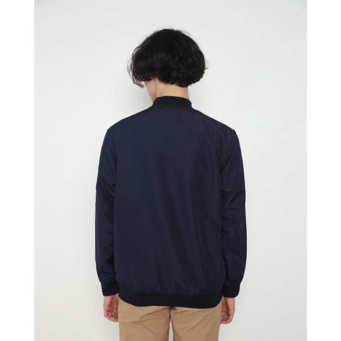 Jual Outerwear Unisex Erigo Bomber Grenna Taslan Navy | Shopee Indonesia
