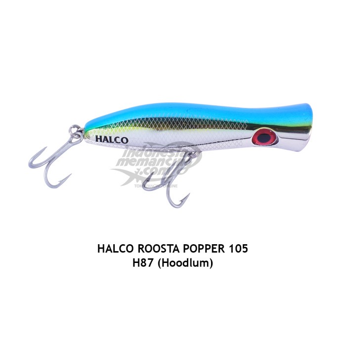 Jual UMPAN MANCING POPPING HALCO ROOSTA POPPER 105MM PILIH WARNA | Shopee Indonesia