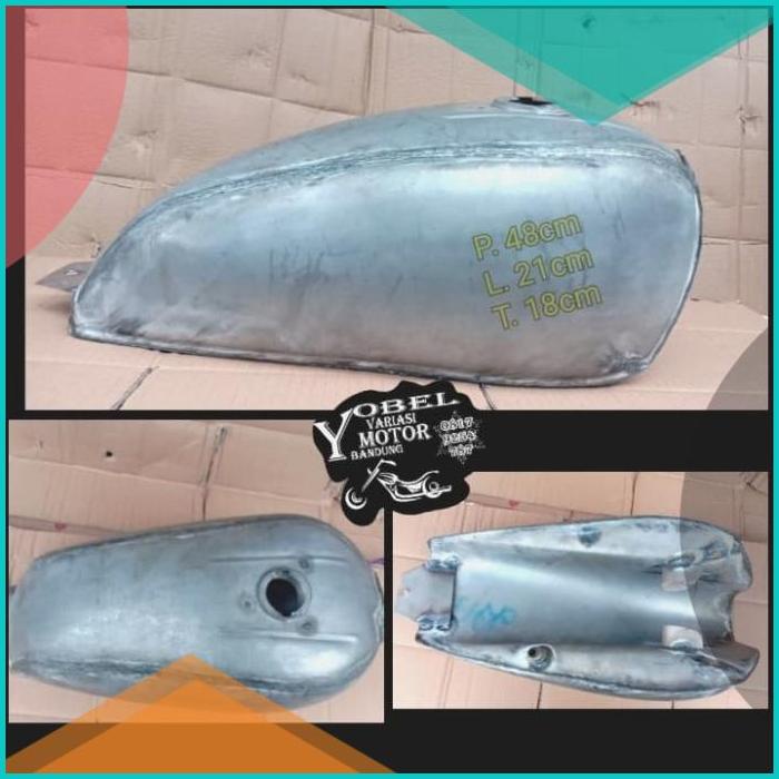 Jual TANGKI CUSTOM MODEL KAWASAKI W175 TR TRACKER MOTOR SCORPIO TIGER ...