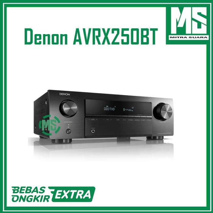 Jual Denon AVRX250BT AV Receiver AVR-X250BT Amplifier AVR-X250 BT ...