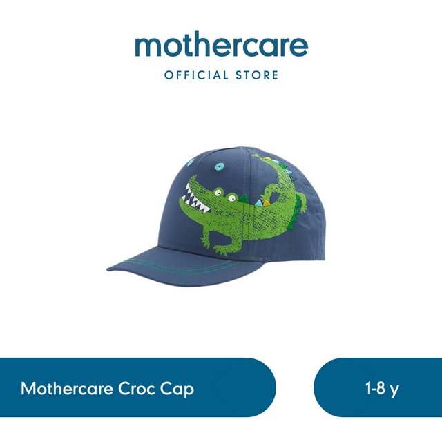 Jual Mothercare Croc Cap - Topi Anak Laki-laki (Biru) | Shopee Indonesia