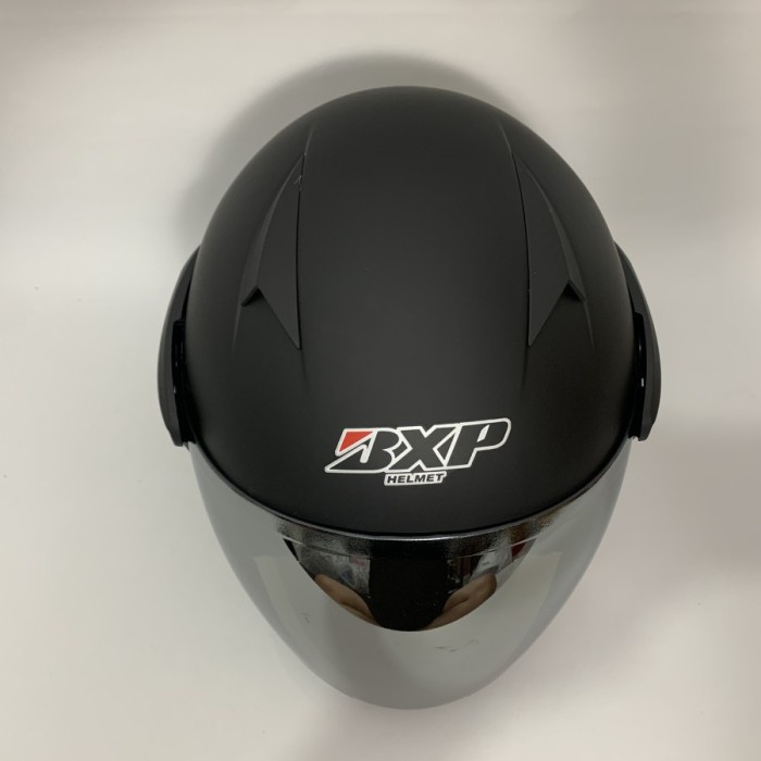 Jual Helm Jp13 Polos Hitam Doff Solid Half Face Helm Dewasa Sni ...