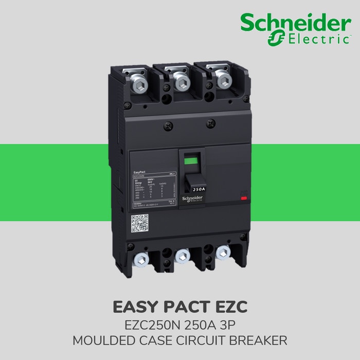 Jual Ori Schneider Easypact Ezc250N Mccb 250A 3P 25Ka - Ezc250N3250 Terbaru | Shopee Indonesia
