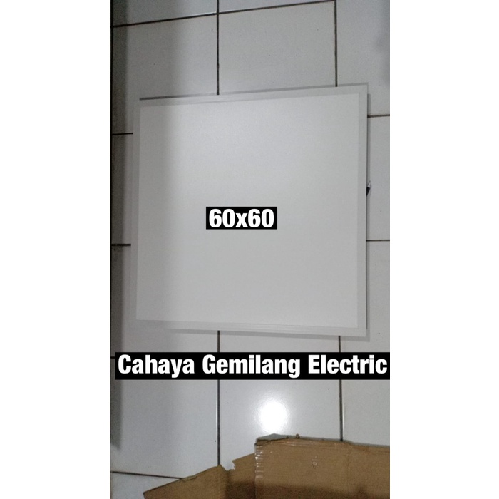 Jual Lampu led panel 60x60 60 x 60 50w 50watt slim tipis inbow ...