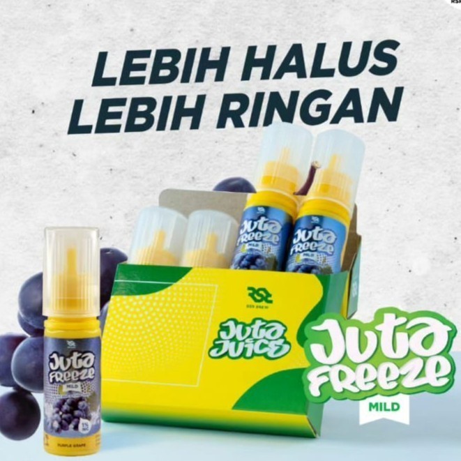 Jual JUTA FREEZE MILD PURPLE GRAPE SALTNIC 10MG 15ML 0RI by RSR BREW ...
