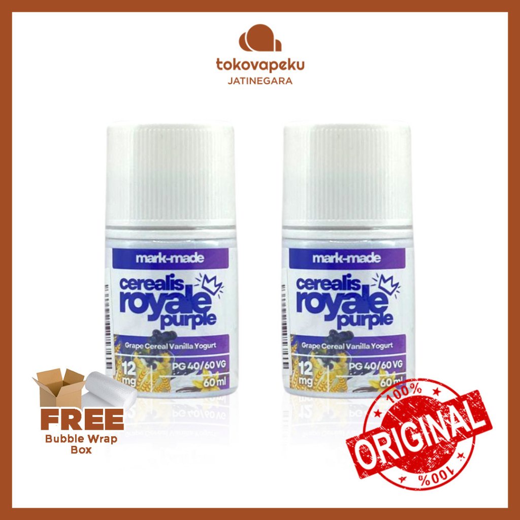 Jual CEREALIS ROYALE PURPLE CEREALIS ROYALE 60ML ORI by MARK MADE | Shopee Indonesia