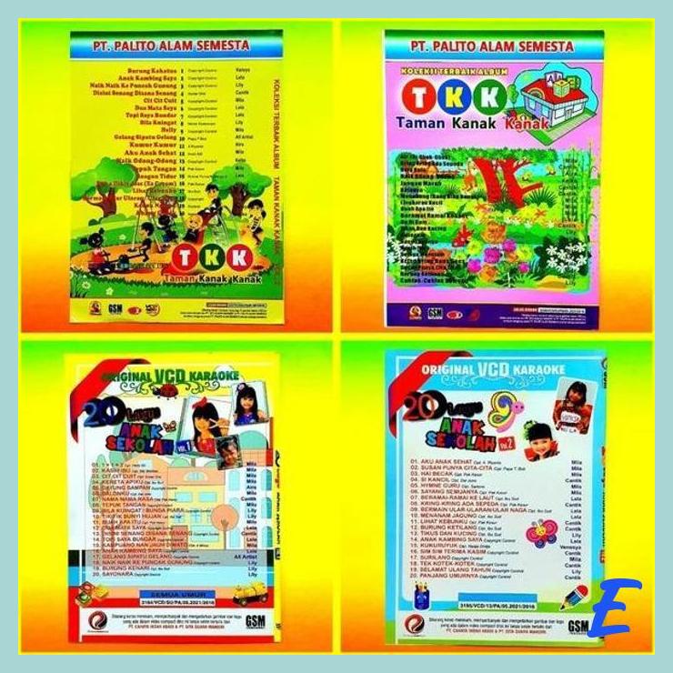 Jual | HNP | KASET ASLI ORIGINAL VCD VIDEO LAGU ANAK ANAK TERLARIS-LAGU ANAK TERPOPULER ...