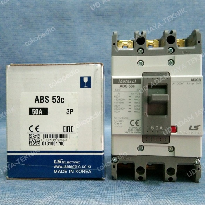 Jual [New] Mccb Ls Abs 53C 3P 50A Limited | Shopee Indonesia
