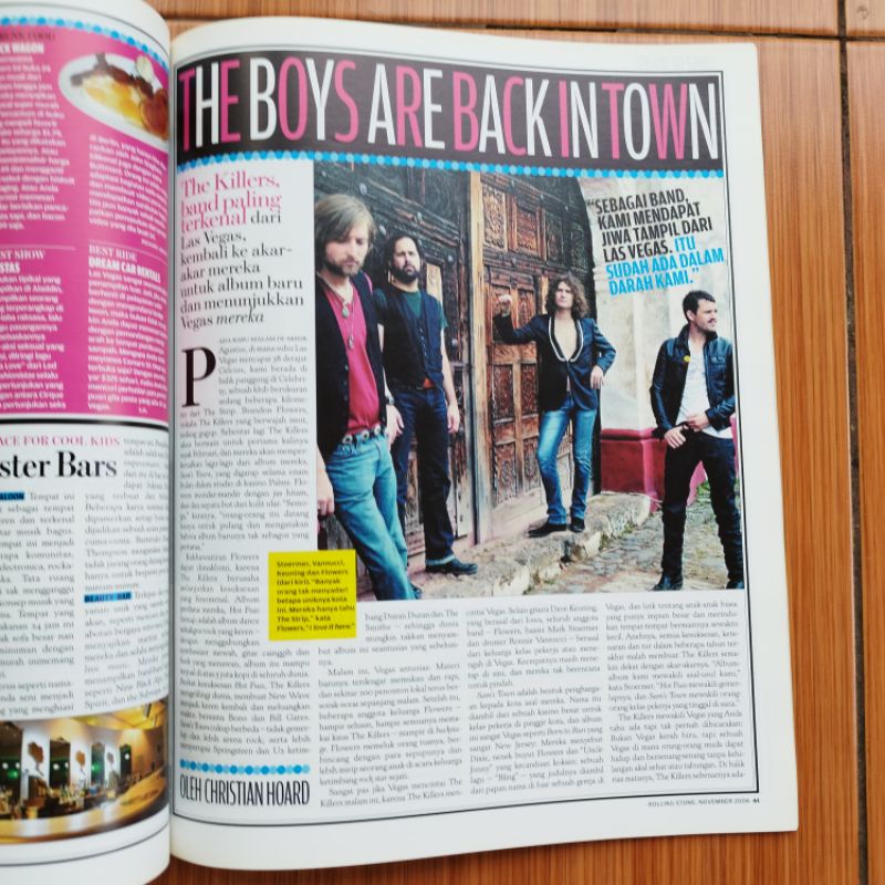 Jual Artikel The killers, Jack Nicholson, Guns n Roses - Chinese ...