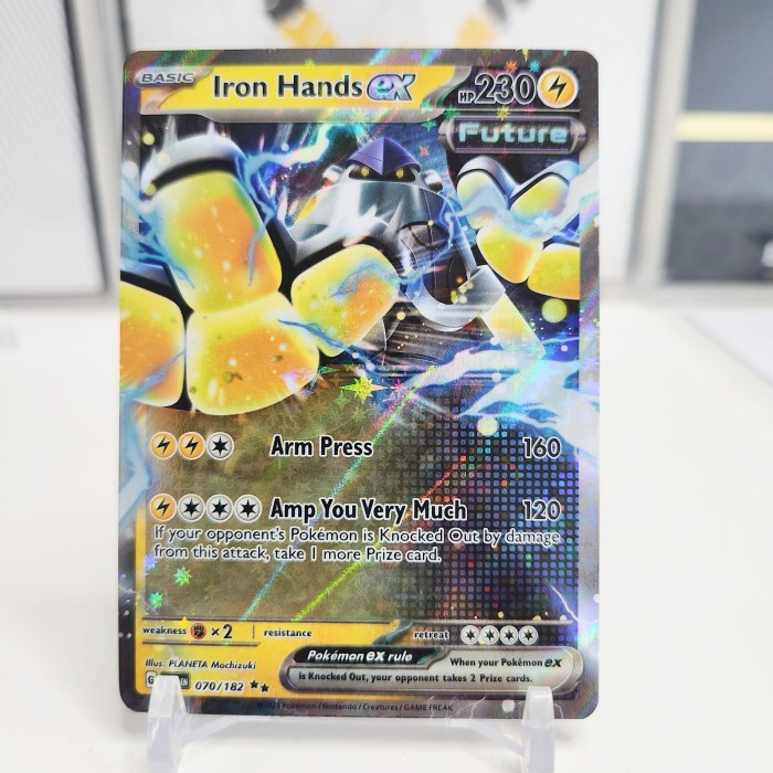 Jual COD Iron Hands Ex 070 - Paradox Rift Paren - Pokemon Tcg English ...