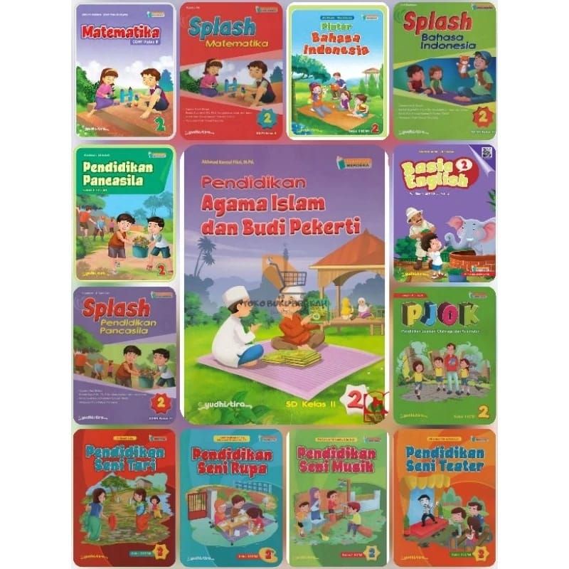 Jual Buku Pelajaran Kurikulum Merdeka Kelas 2 SD/Mi Yudhistira | Shopee Indonesia