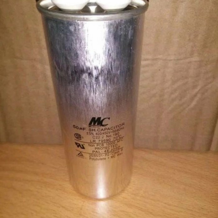 Jual [New] Hnt Kapasitor Ac Merk Mc 50 Uf Berkualitas | Shopee Indonesia