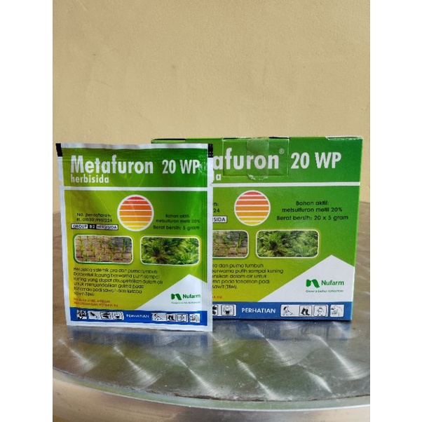 Jual HERBISIDA METAFURON 20 WP 5 GR | Shopee Indonesia