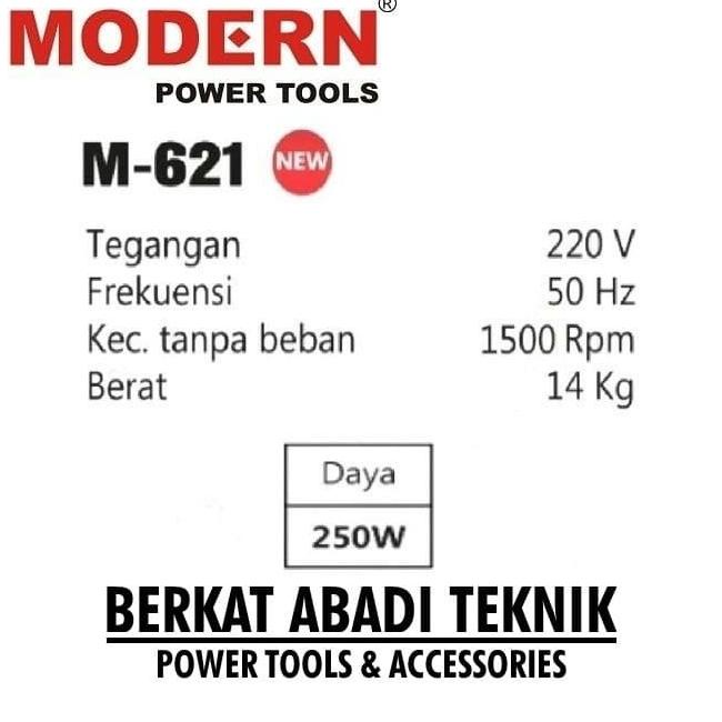 Jual MODERN M-621 Band Saw 8 Inch Bandsaw Gergaji Kayu Listrik M621 ...