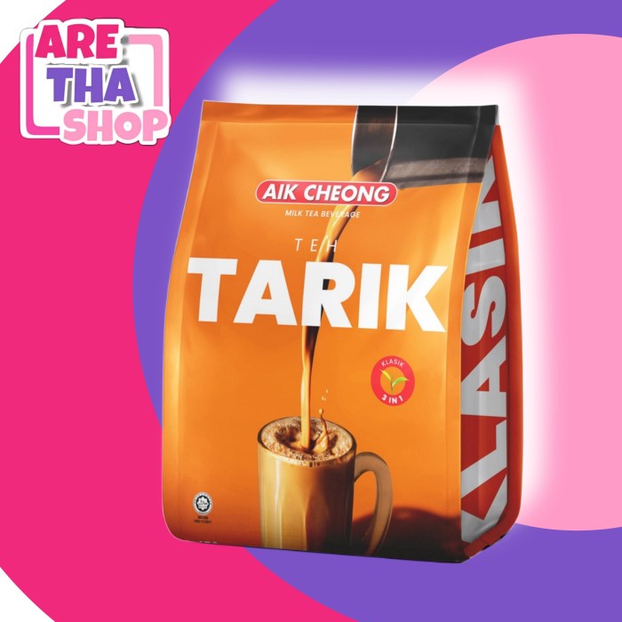 Jual Aik Cheong Teh Tarik 3 In 1 Classic Milk Tea Original Malaysia ...