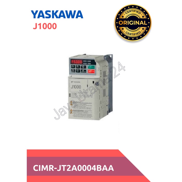 Jual Ori Inverter Yaskawa Cimr-Jt2A0004Baa J1000 / 04Kw / 200V / 3Phase ...