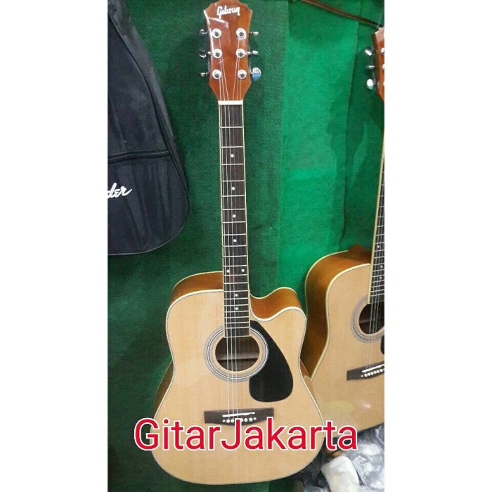 Jual New Gitar Akustik Natural Merk Gibson Murah Jakarta Terbaru ...