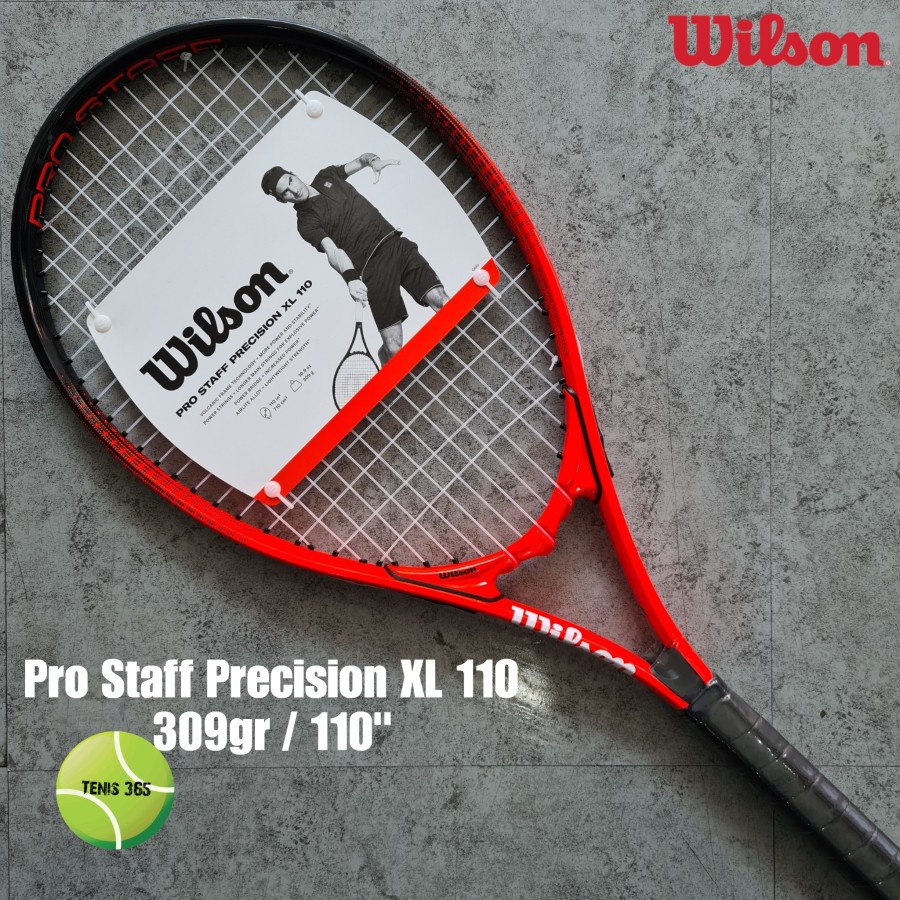 Jual Raket Tenis Wilson Pro Staff Precision Xl 110 ( 309Gr / 110 ...