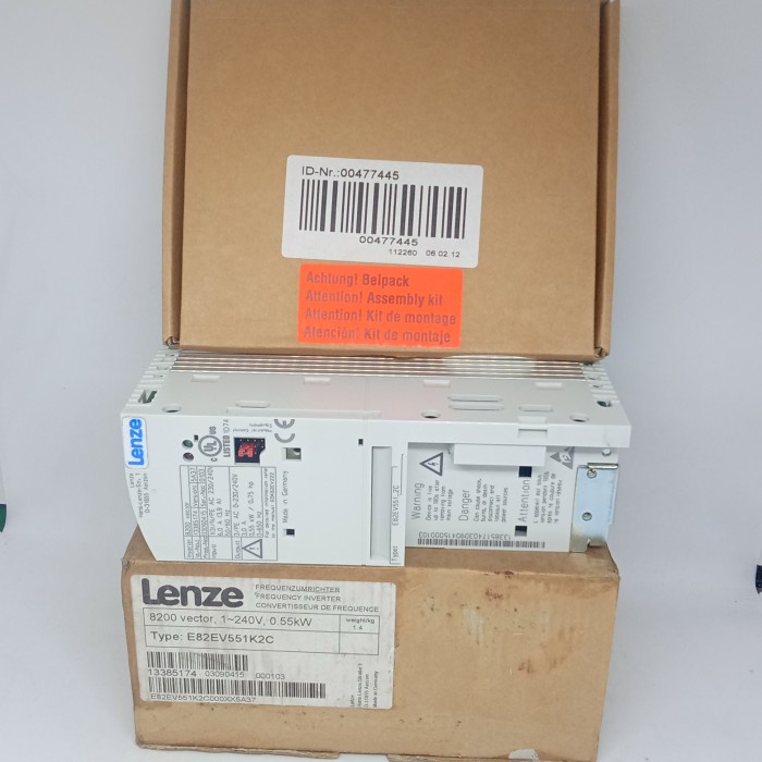 Jual Sale Lenze Inverter 8200 Vector E82Ev551K2C 055Kw 220Vac Terbatas ...