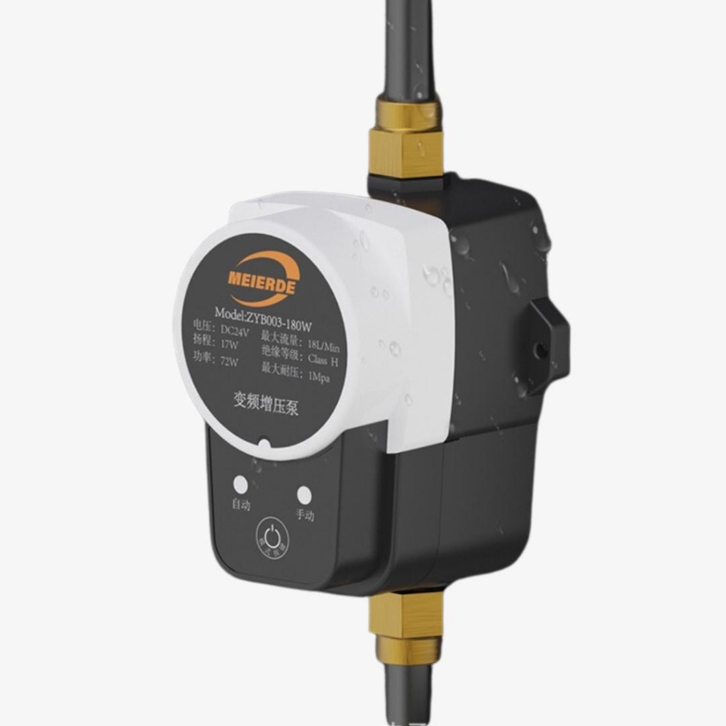 Jual Pompa Air Booster Dc 24V Dorong Air Otomatis 100 Watt Kran Shower ...