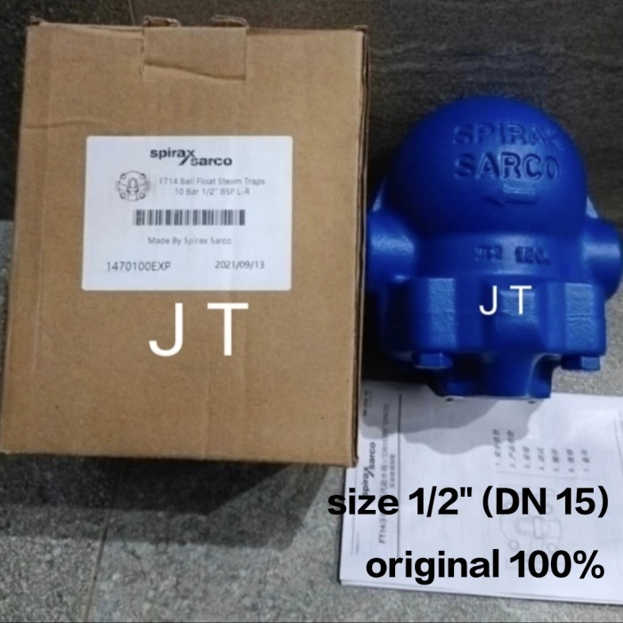 Jual Ready Ball Float Steam Trap Spirax Sarco Ft14-10 Dn 151/2 Pn 16 100 Asli Diskon | Shopee ...