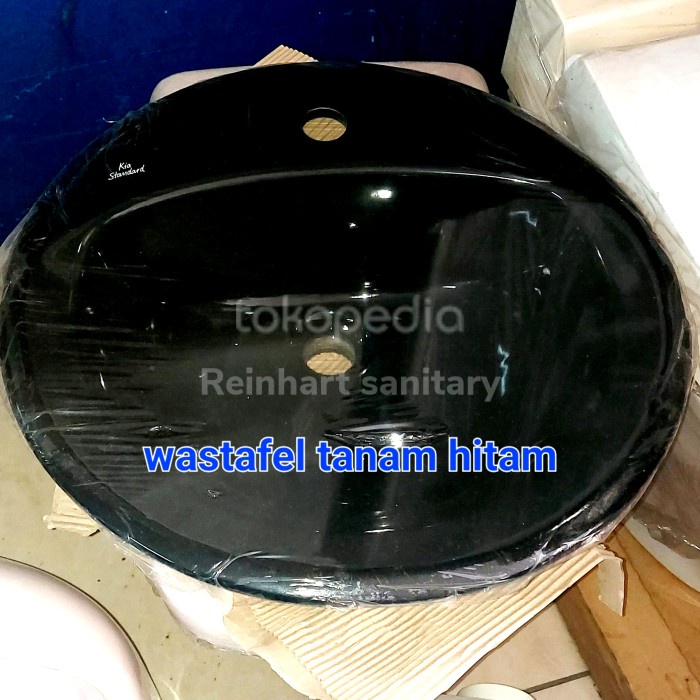 Jual Ori Wastafel Tanam Meja Hitam/Black Wastafel Hitam Tanam Meja ...