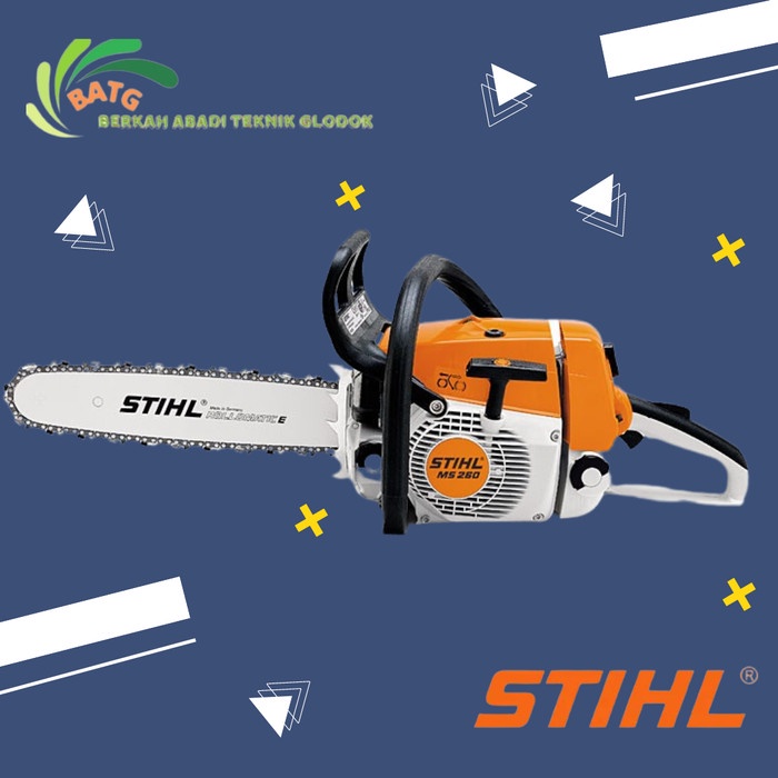 Jual Baru Mesin Potong Kayu / Gergaji / Chainsaw Stihl Ms-260 16 Inch Original Diskon | Shopee ...