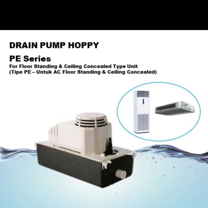 Jual [New] Drain Pump Indoor Ac / Pompa Indoor Ac Merk Poppy Tipe Pe ...