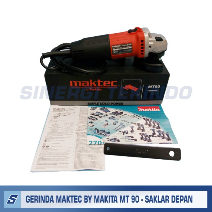 Jual Mesin Gerinda Tangan - MAKTEC MAKITA Angle Grinder MT90 ORI [4 ...