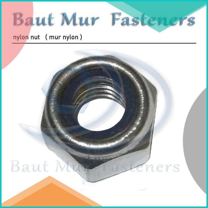 Jual MUR Nylon M22 Lock Nut Stainless Steel sus 304 ss 304 16novz3 ...