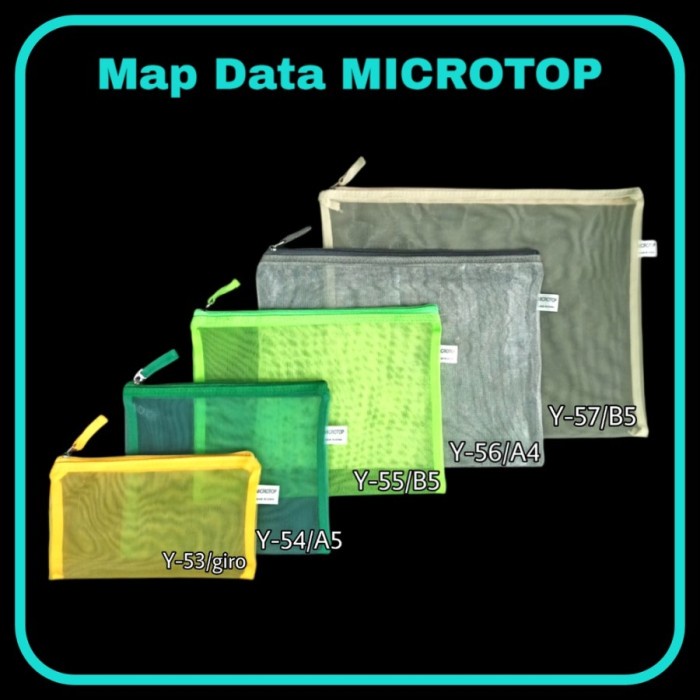 Jual Map - Bos Map Data Microtop Seri Y/Dokumen/Pouch Masker/Travel Bag ...