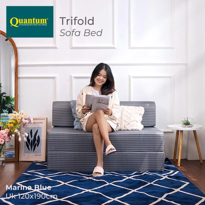 Jual Quantum Trifold Sofabed / Sofa Bed Kasur / Sofa Tidur Lipat ...