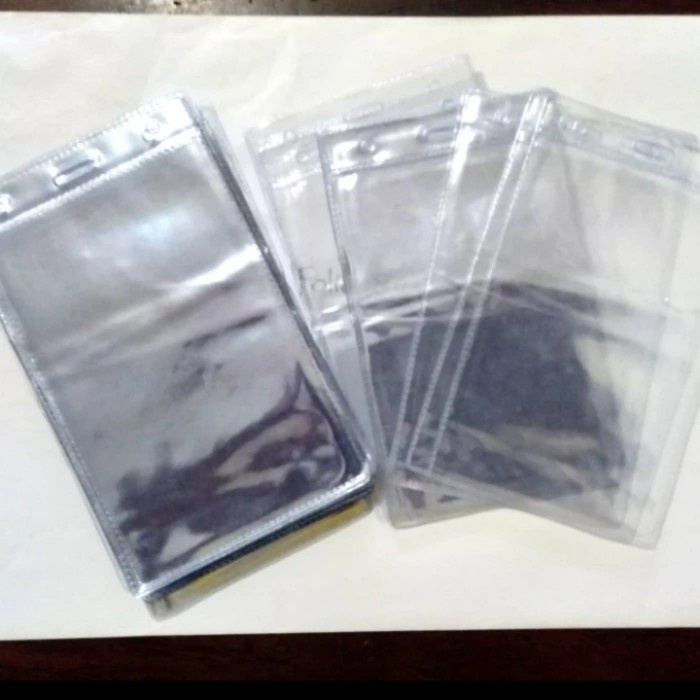 Jual PLASTIK PANITIA / MIKA NAME TAG UKURAN 10 X 16 CM ( 100 PCS ...