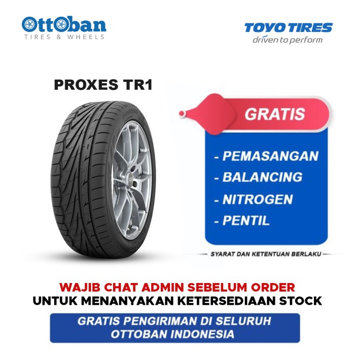 Jual Ban Mobil Toyo Tires TTM Proxes TR1 185 55 R16 83V | Shopee Indonesia
