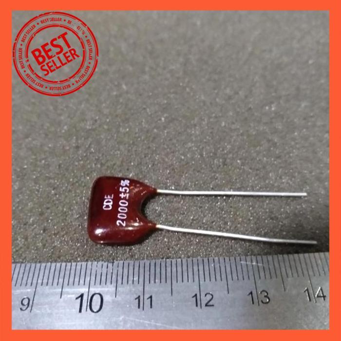 Jual | PWP | SILVER MICA JAPAN CAPACITOR 2000PF 2NF 300V 5% KAPASITOR SILVER MIKA | Shopee Indonesia
