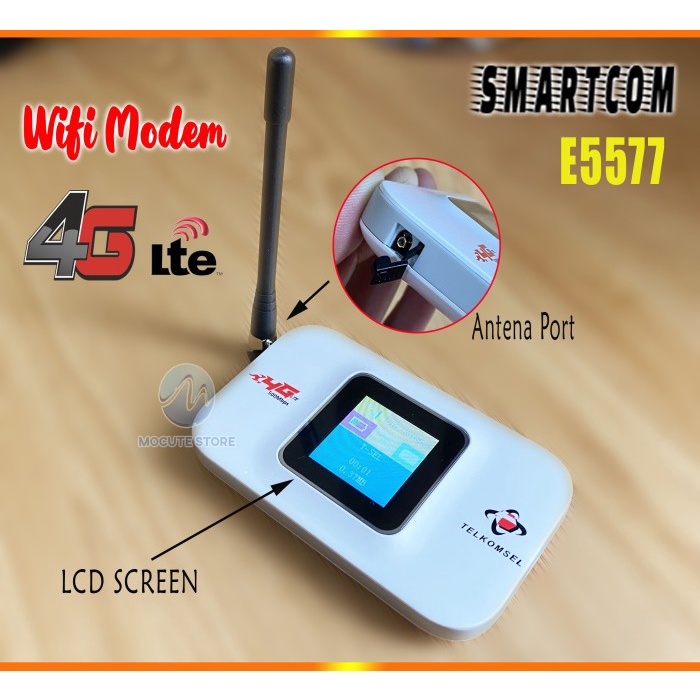 Jual SMARTCOM E5576 E5577 MODEM MIFI 4G LTE UNLOCK VERSION ROUTER ...