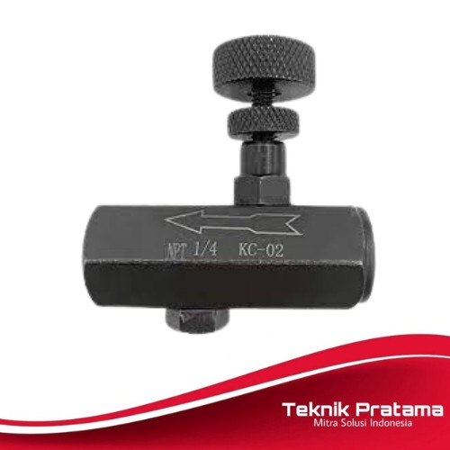 Jual Hydraulic Flow Control Valve / Throttle Valve Type KC / PT / SCIT | Shopee Indonesia
