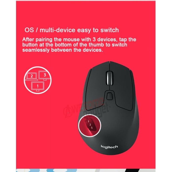 Jual Logitech M720 Triathlon Multi Device Wireles Mouse | Shopee Indonesia