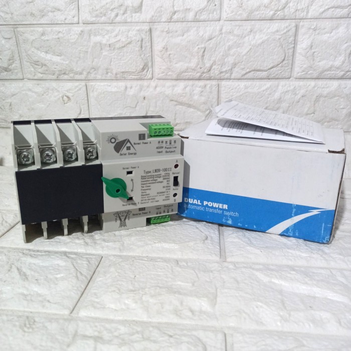 Jual ~^~^~^] ats 100a 3phasa automatic transfer switch 3 phase 380v ats ...