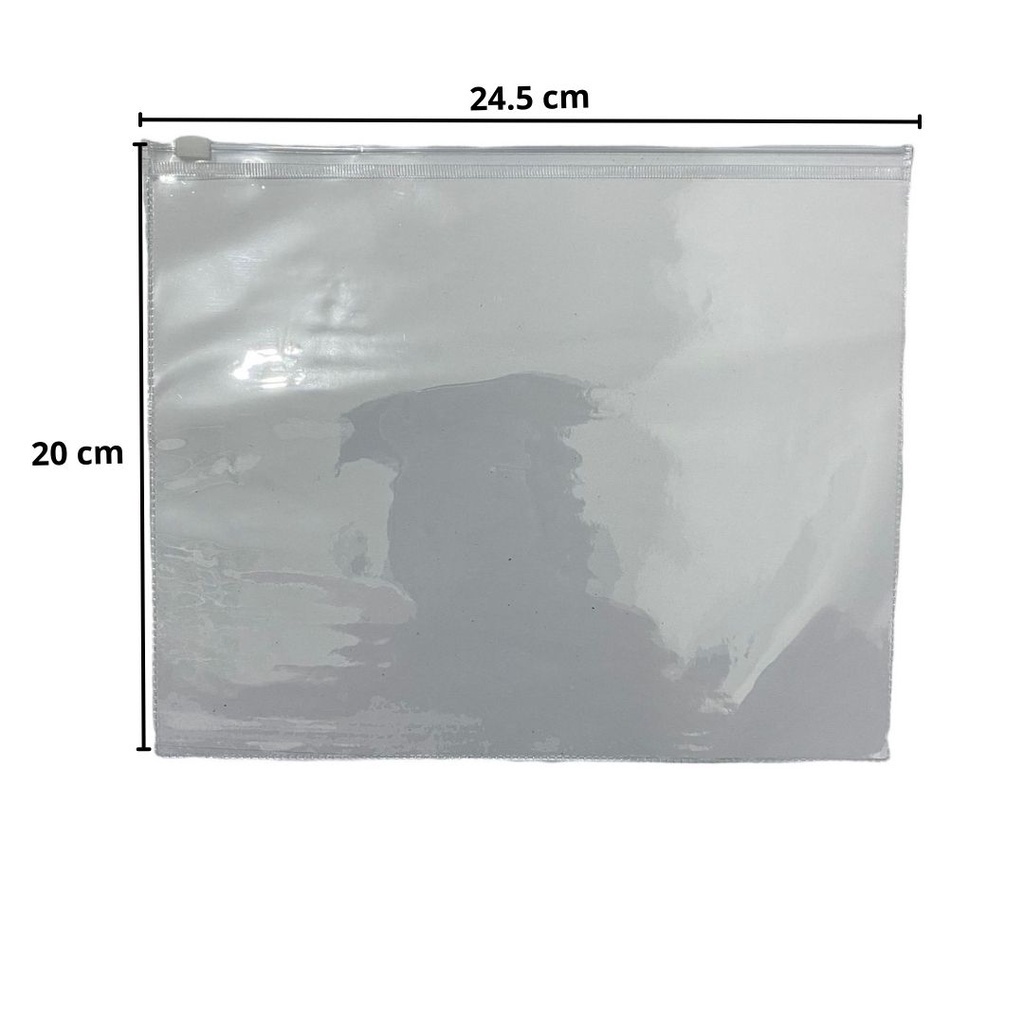 Jual HC Ziplock Bag Pvc Transparan Bening Travel Pouch Serbaguna Polos ...