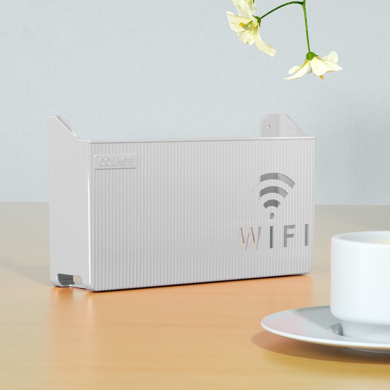 Jual Rak Kotak Wifi Tempat Wireless Wifi Router Dekorasi Dinding ...