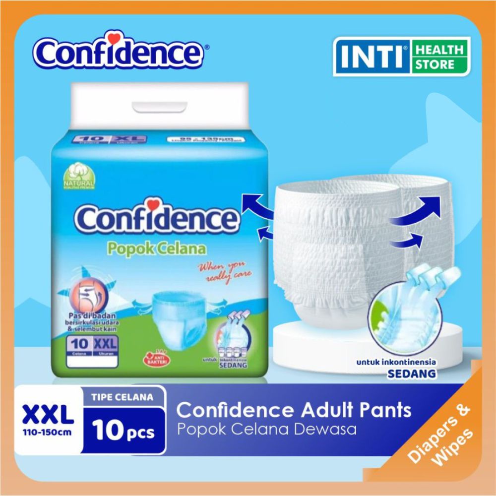 Jual Confidence | Adult Pants XXL 10 | Popok Celana Dewasa | Diapers ...